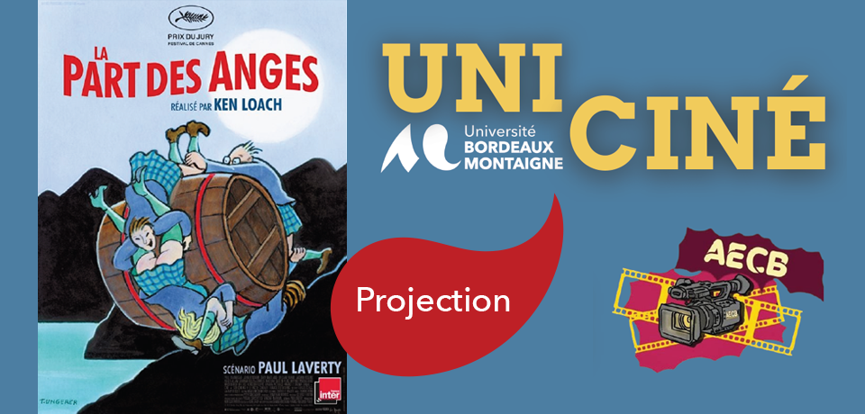 Uniciné : projection du film "La Part des Anges" de Ken Loach à l'université - Espace étudiant ...